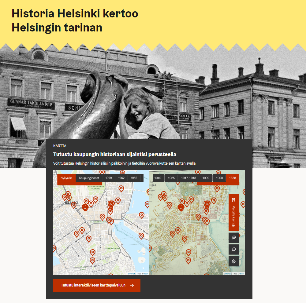 Historia Helsinki - Helsingin kaupunginarkisto - Helsingin kaupunki